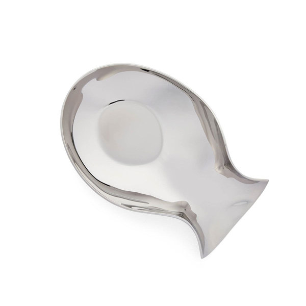 Nambé Curvo Stainless Steel Oval Spoon Rest And Reviews Wayfair